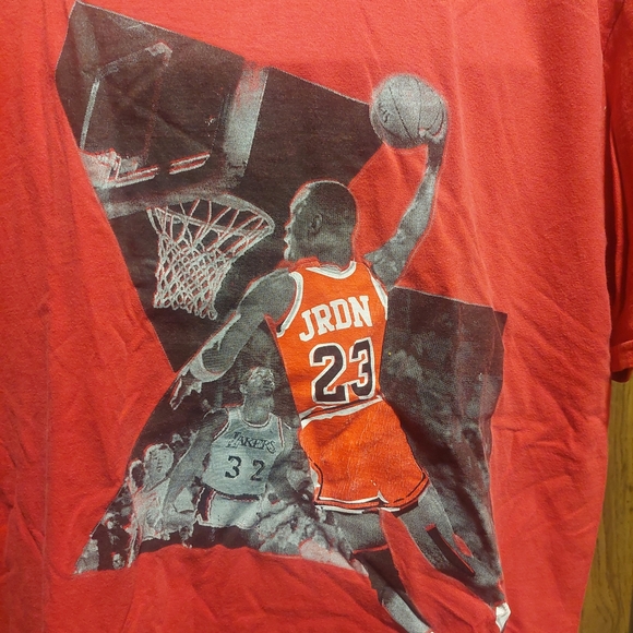 Shirts | Michael Jordan Magic Johnson Shirt Large Jrdn Rules | Poshmark